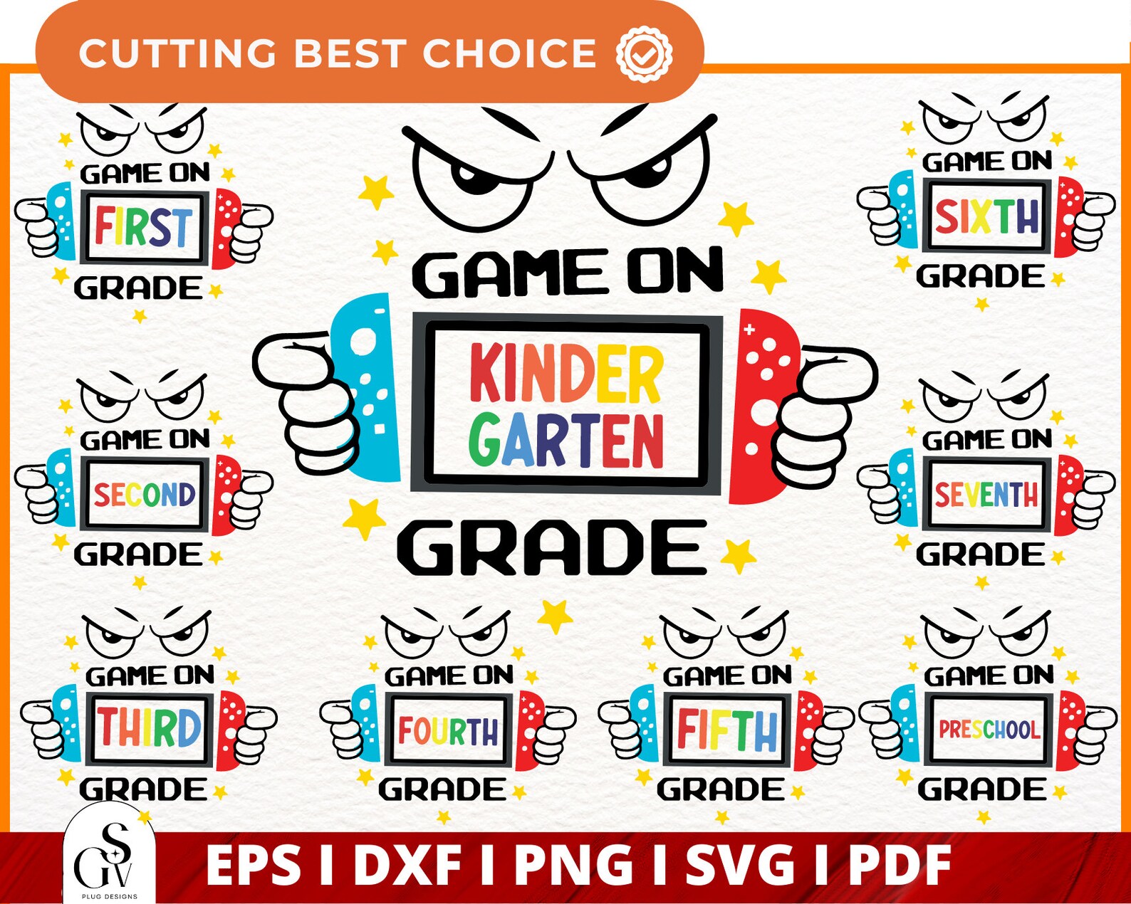 Game on Back to School Svg Game on Svg Back to School Svg - Etsy