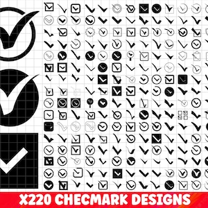 Check Mark Svg Bundle, Check Mark PNG Bundle, Tick Mark Svg, Check Mark ...