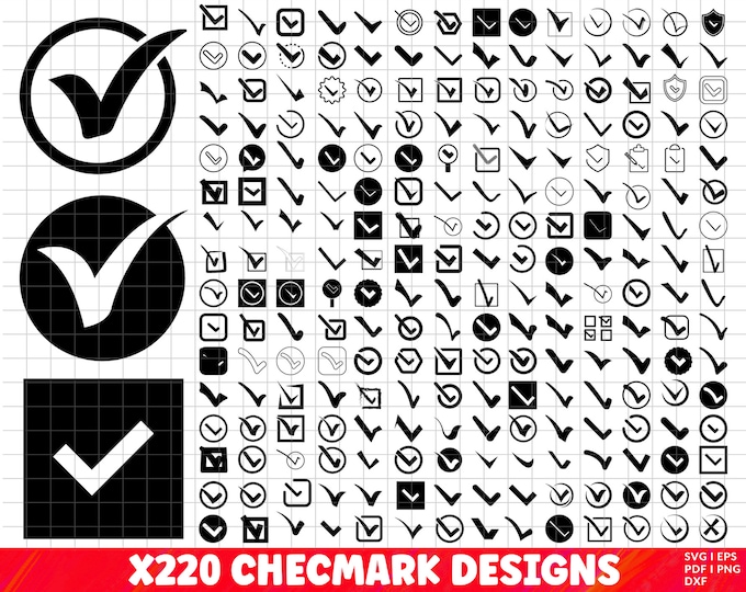 Check Mark Svg, Check Box Svg, Tick Svg, Checklist Svg, Vector Cut File ...