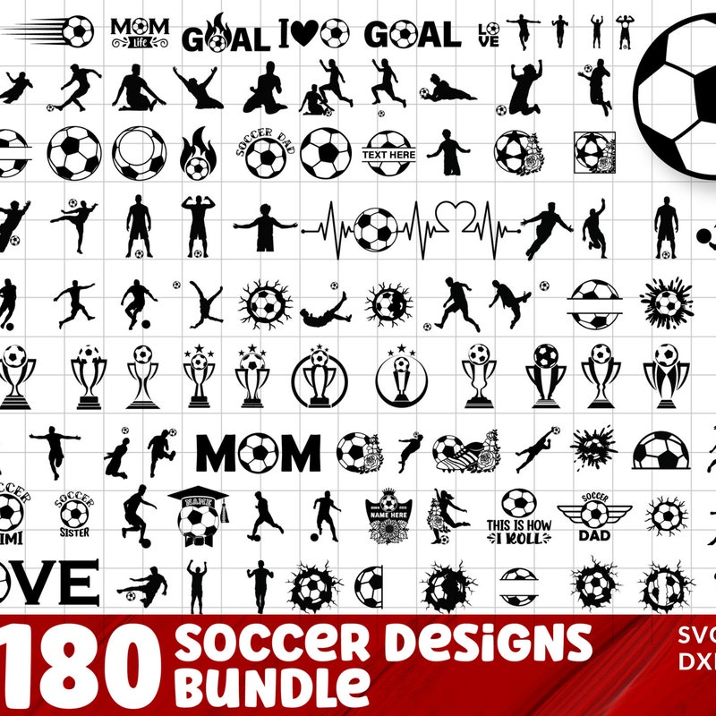 Soccer Svg - Etsy