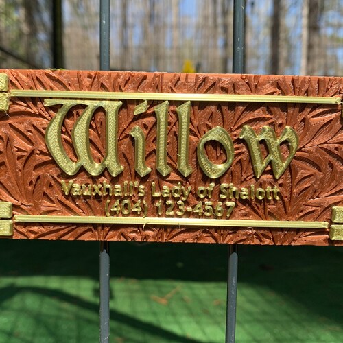 Personalized Pet Crate Sign Personalized Hanging Crate Tag - Etsy