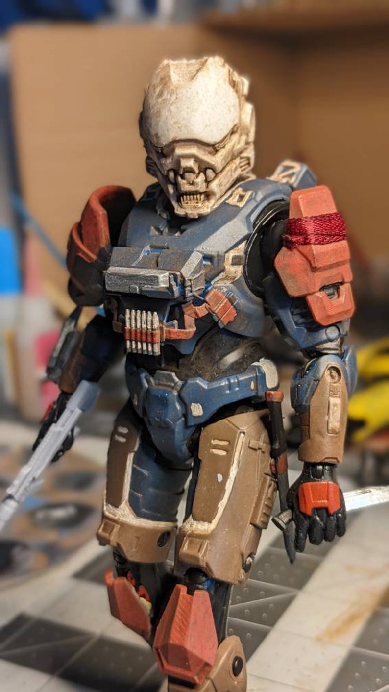Custom Spartan Collection Figure 6.5in - Etsy