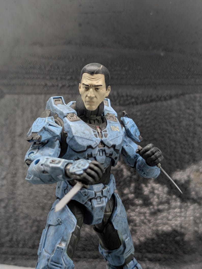 Halo Spartan Collection Head Sculpts - Etsy