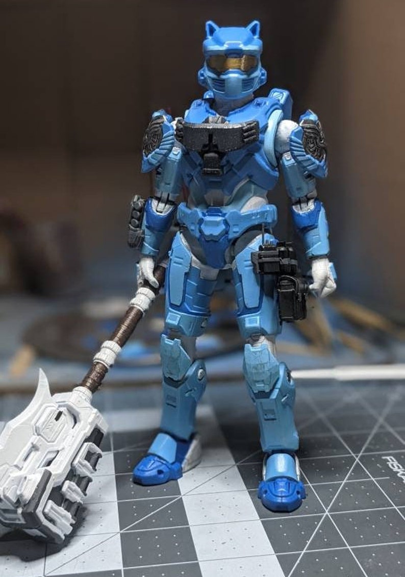 Custom Spartan Collection Figure 6.5in - Etsy Australia