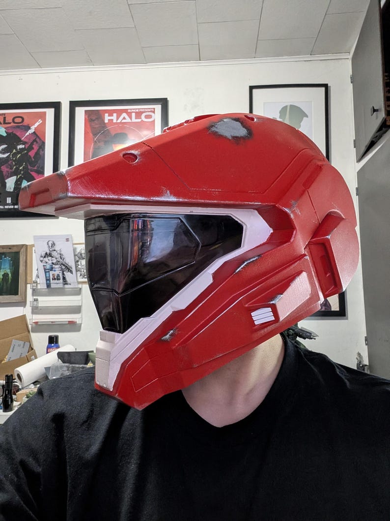 Custom Halo Cosplay Helmet - Etsy