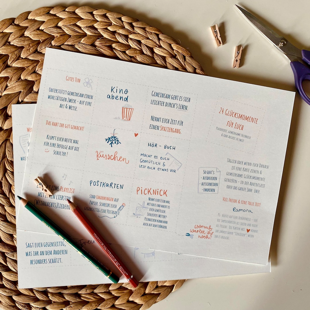 Impulse Cards for More Togetherness Printable for a Little Time Out for ...