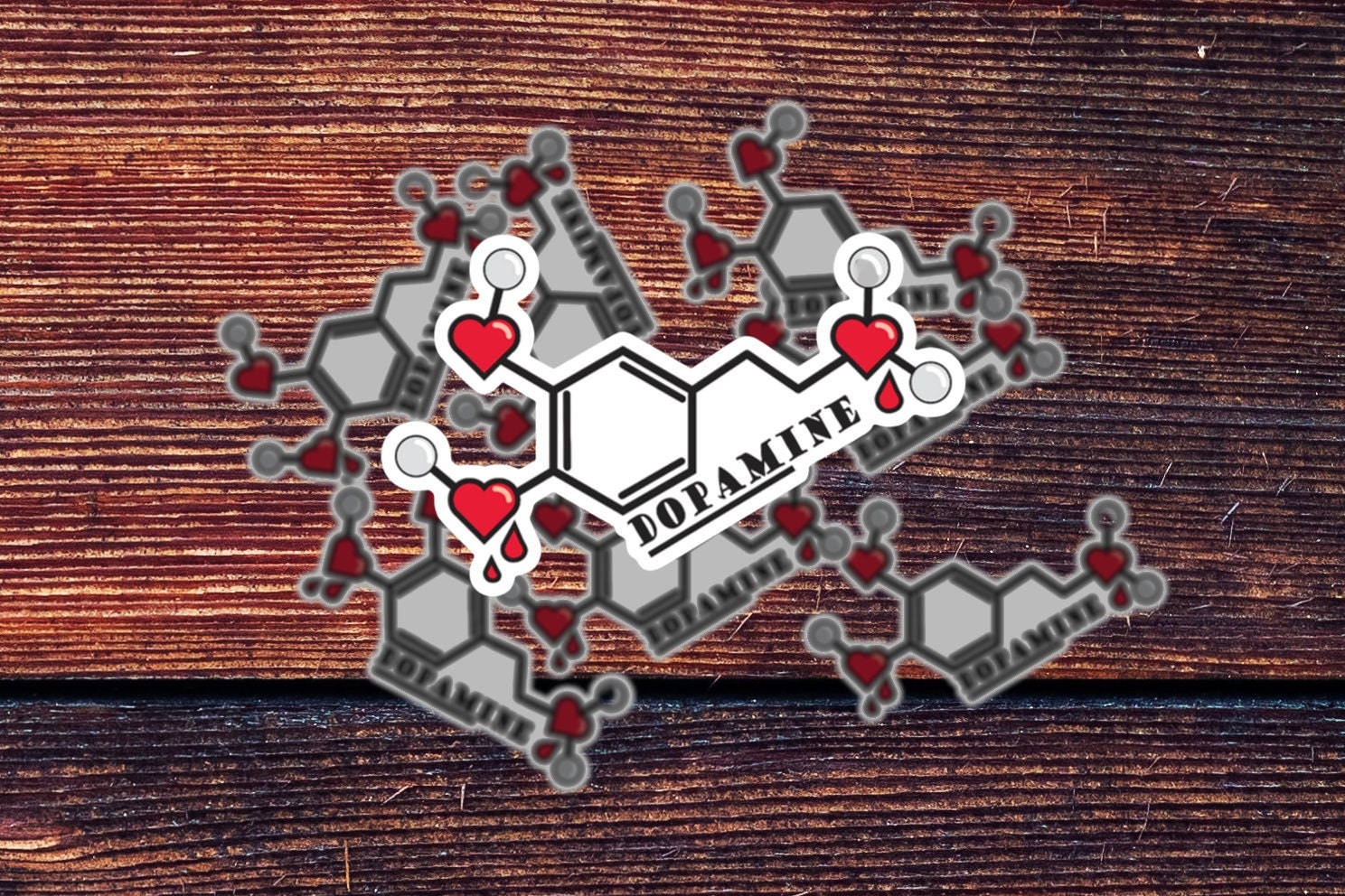 Dopamine Sticker | Mental Health Sticker | Waterproof Sticker ...
