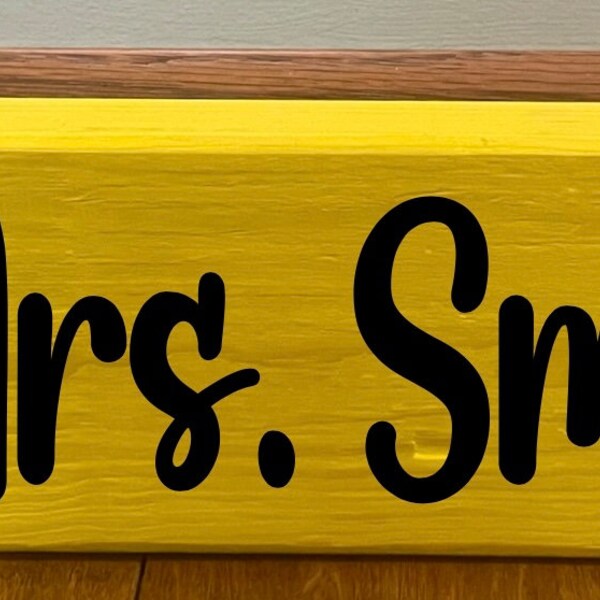 Pencil Wood Signs - Etsy