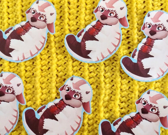 Stickers Appa Flying Bison - Etsy