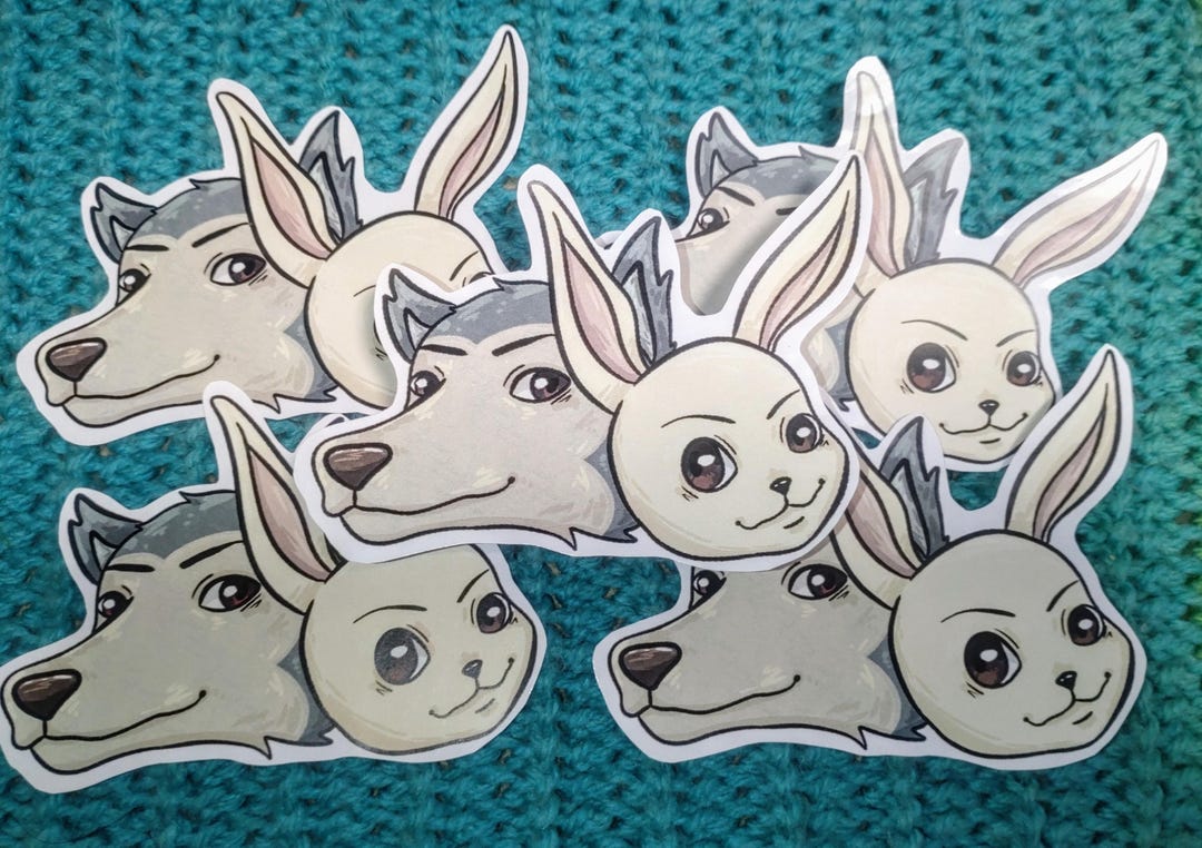 Beastars Haru Legoshi Sticker - Etsy