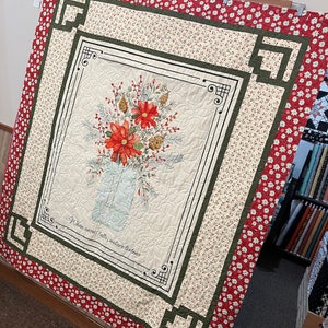 Filigree Frost Panel Quilt Pattern PDF - Etsy