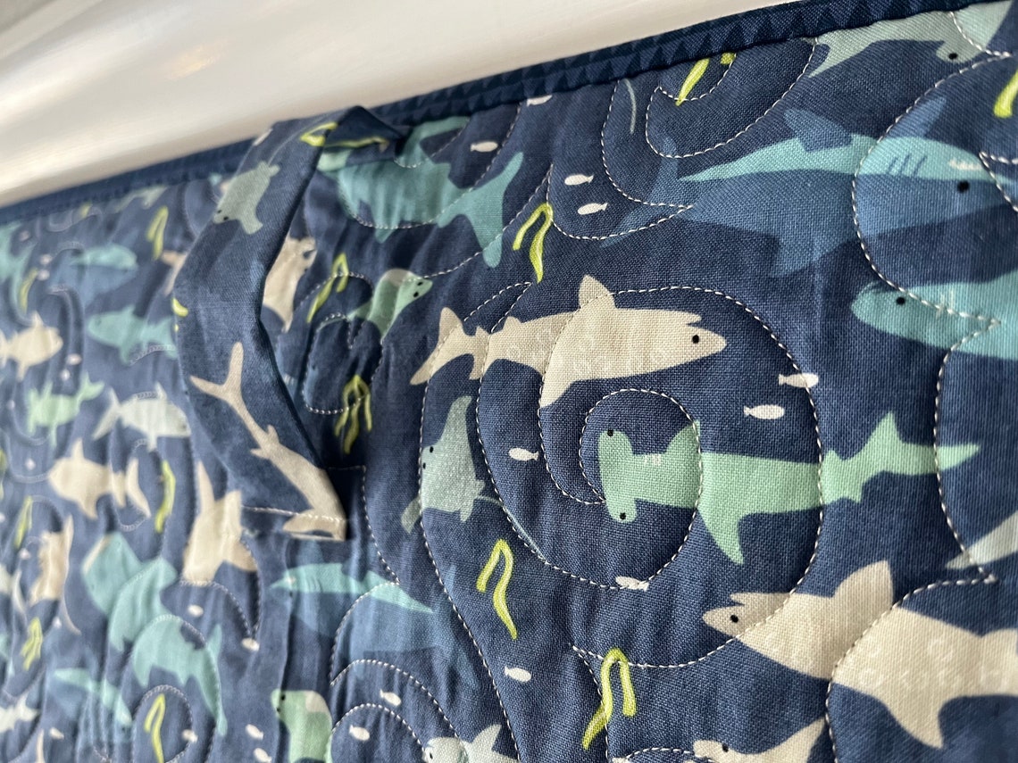 Shorebreak Quilt Shop Sample 40" X 50" Riptide Collection Riley Blake ...