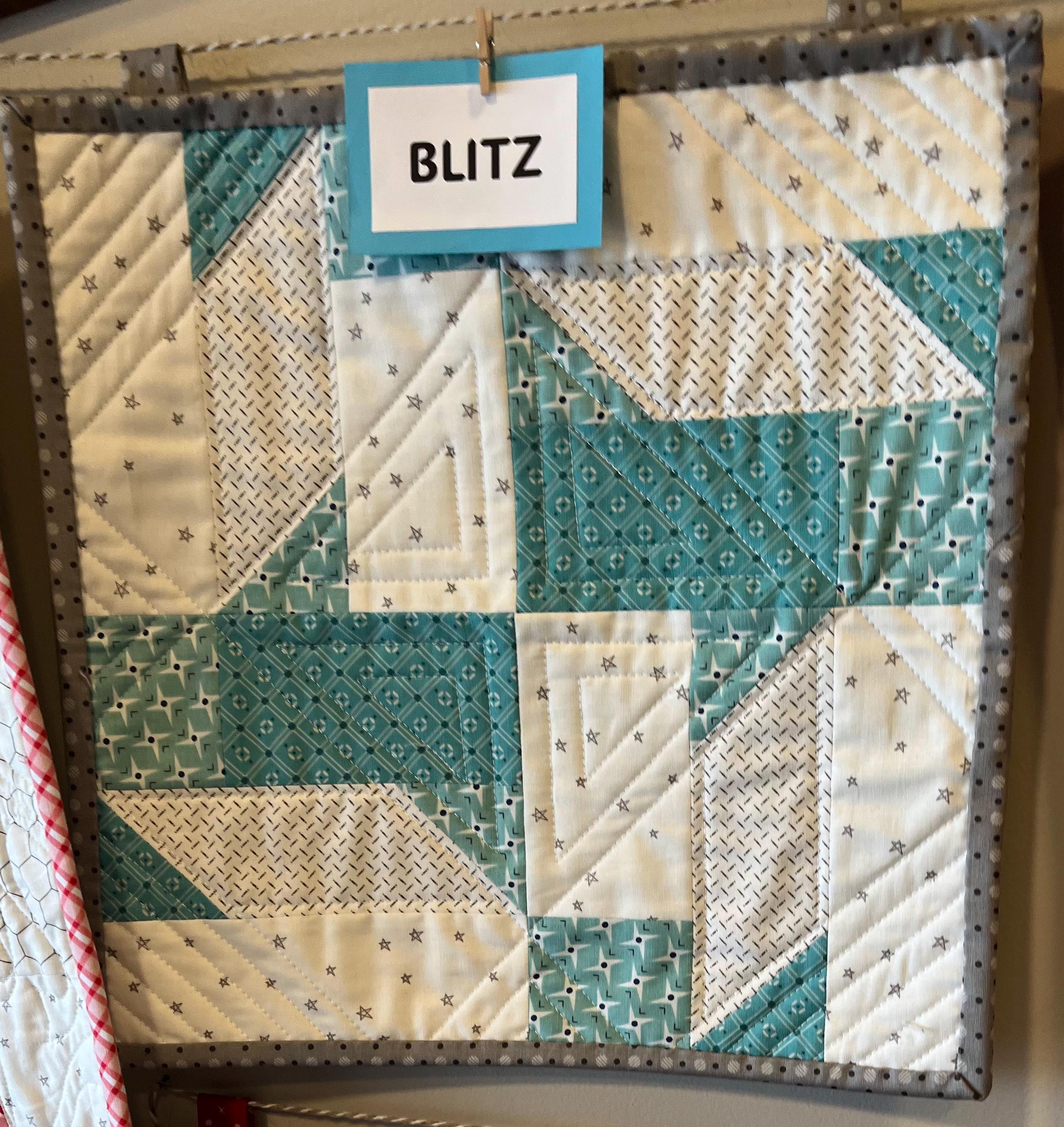 Monthly Mini Block Series Blitz 13” X 13” PDF Pattern From Our Crafty ...