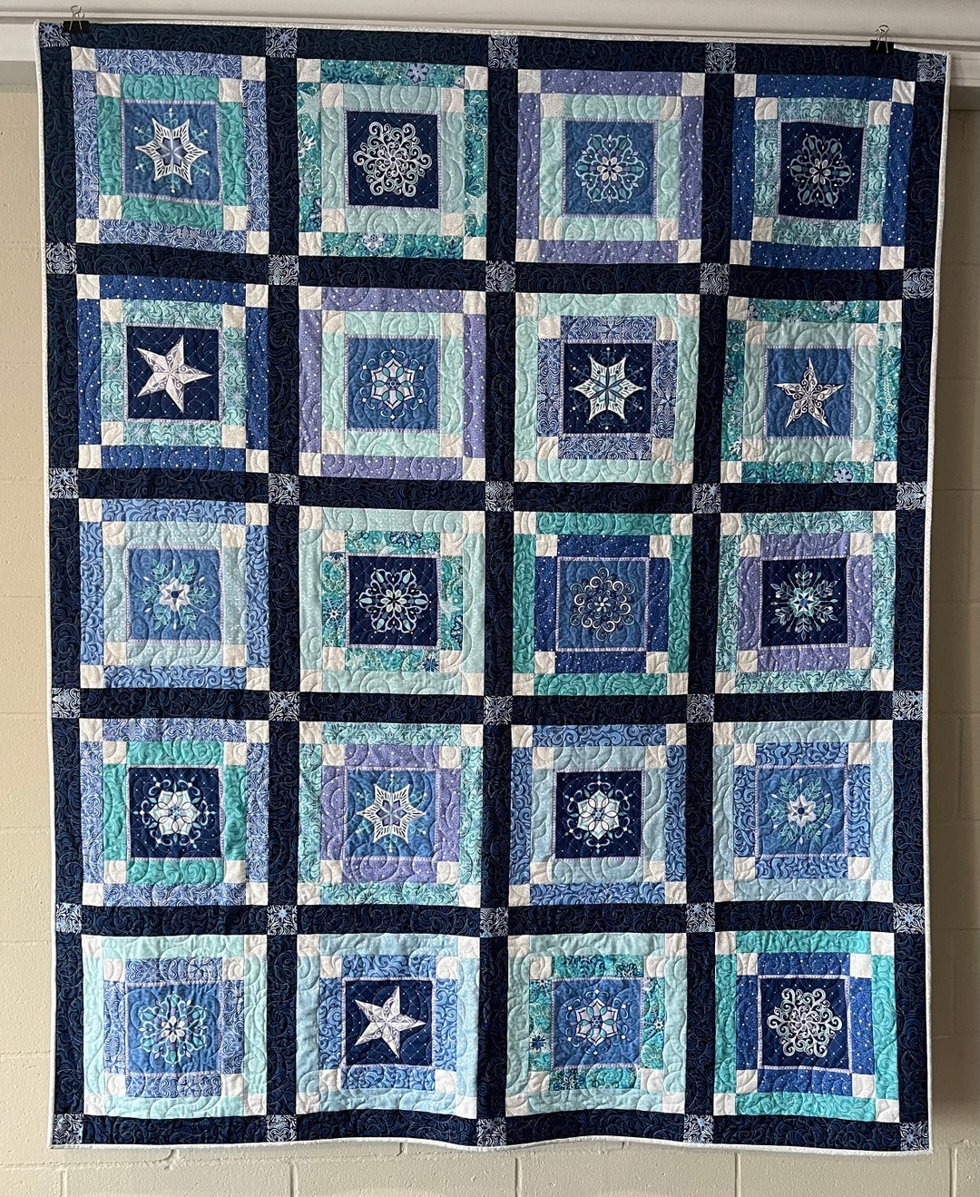 Jewels Quilt Sample Made From Amanda Murphy Pattern and Jewel ...
