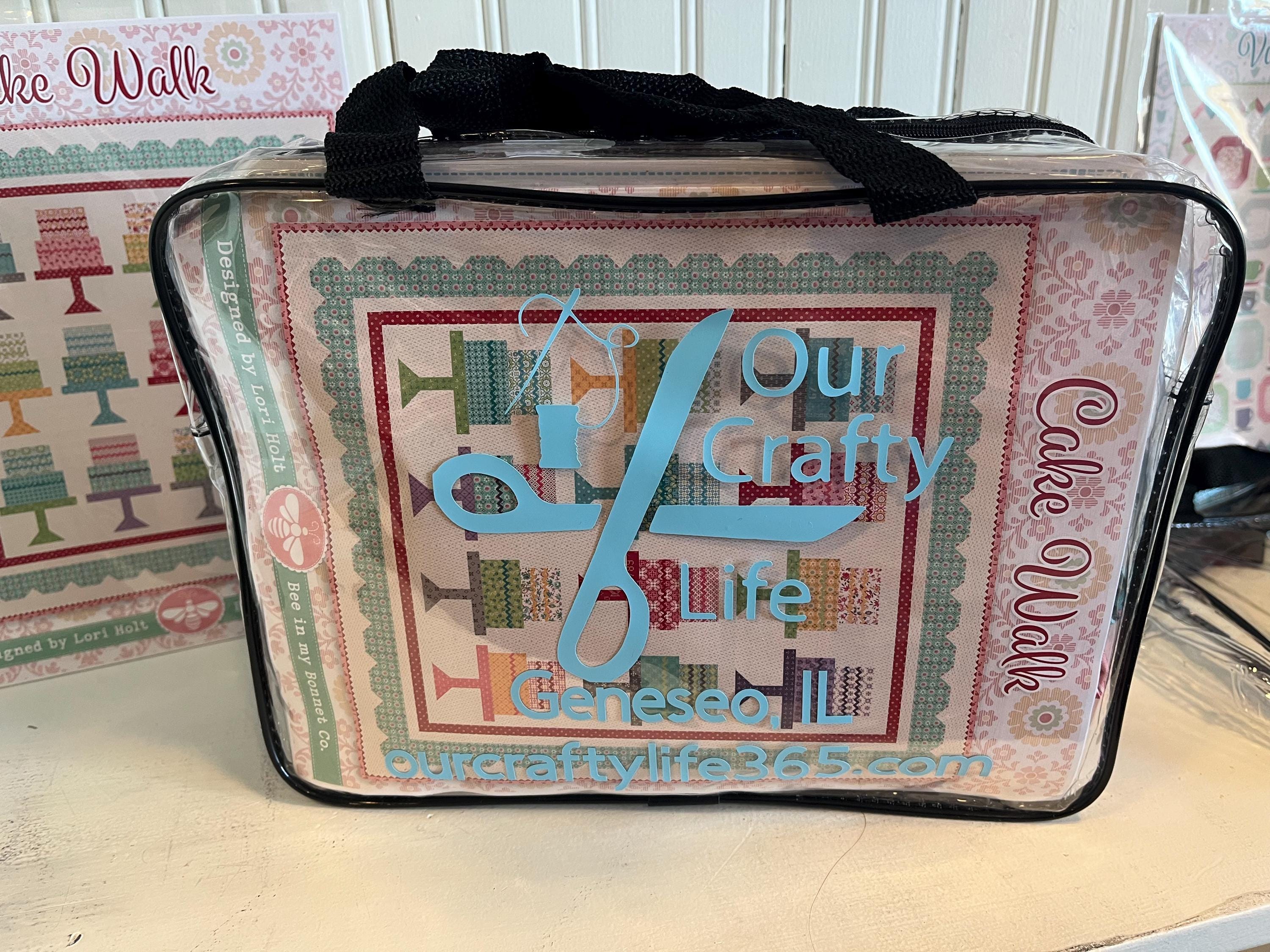 Piece & Plenty Cake Walk Kit Finishes at 50-1/2" X 54-1/2" Lori Holt ...