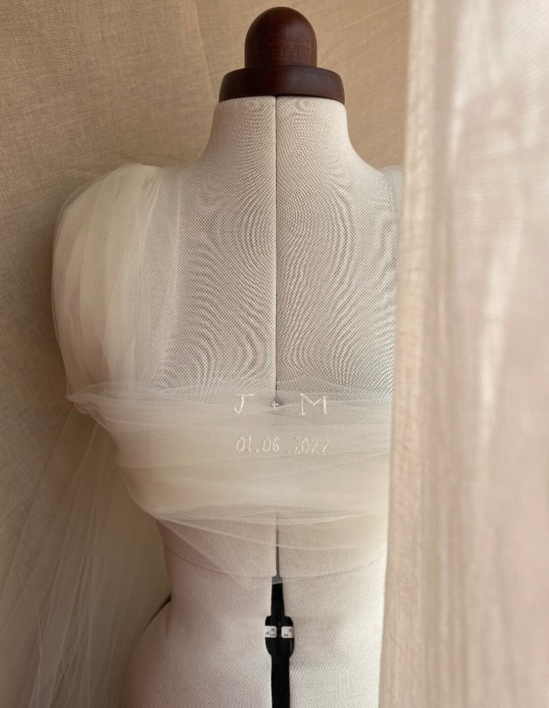 The Essential - A Personalised Wedding Dress Appliqué, Handmade Bespoke ...