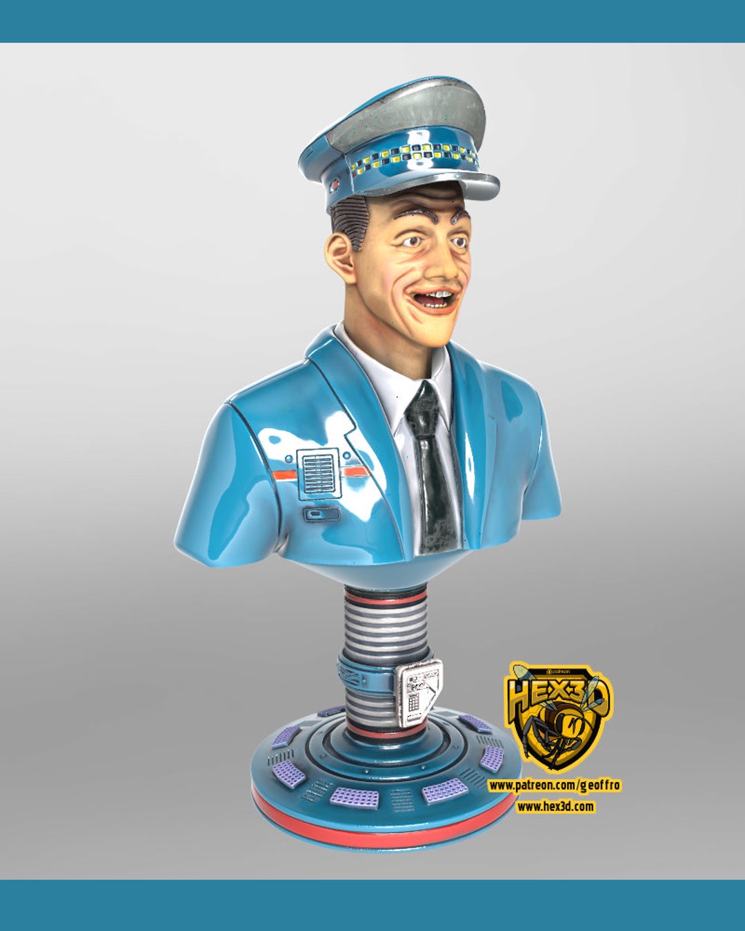 Johnny Cab With Stand 1:4 Scale - Etsy