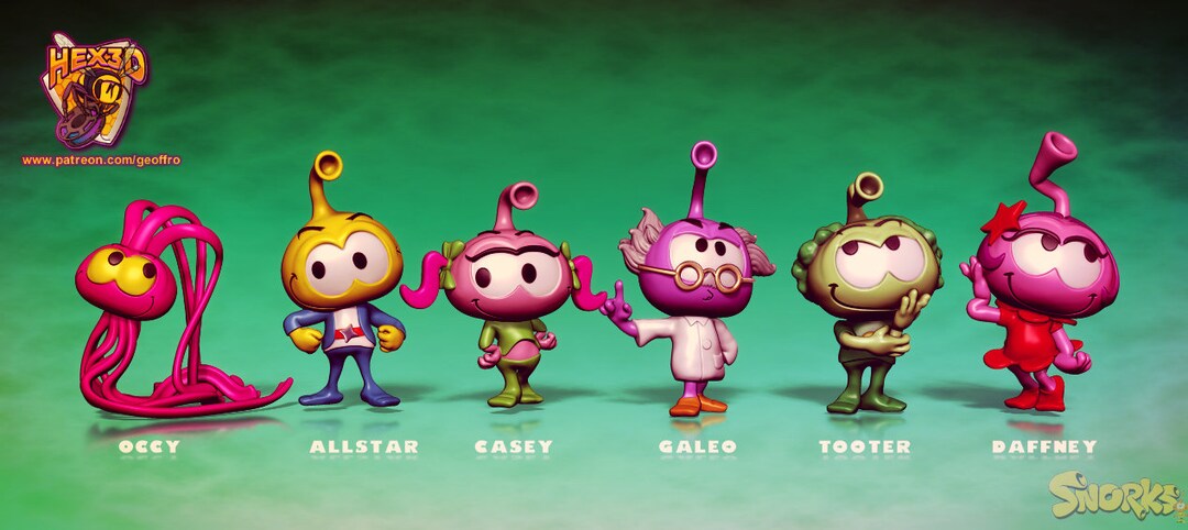 The Snorks Tooter - Etsy