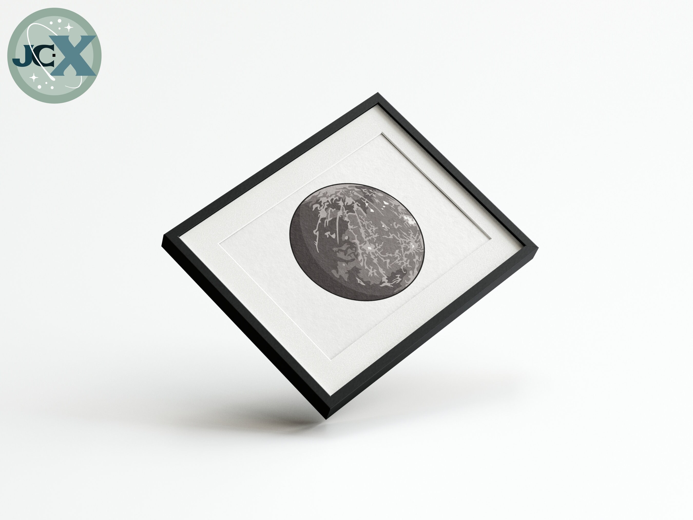 Planet Mercury - Layered SVG - Illustration - Etsy