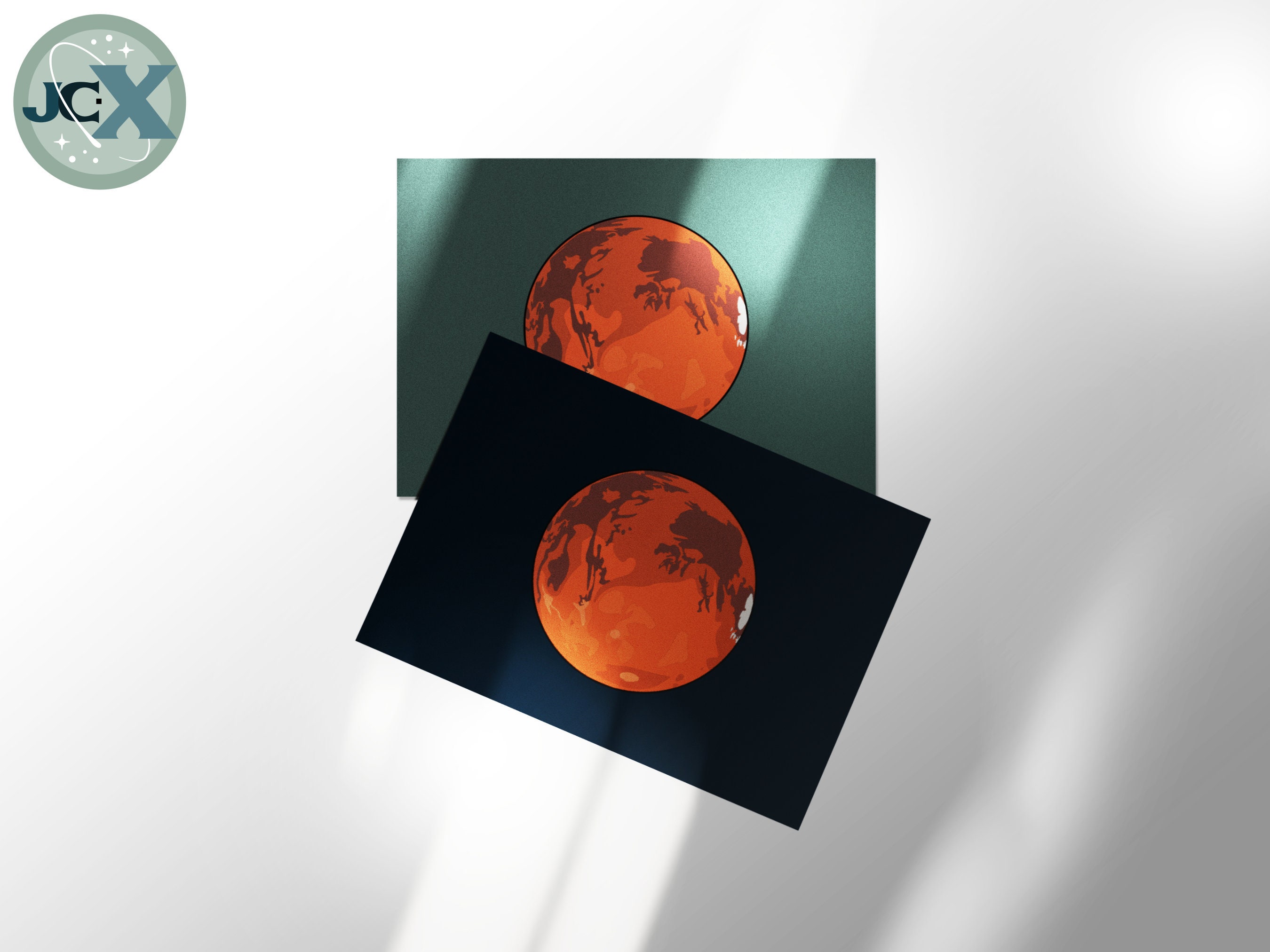 Planet Mars - Layered SVG - Illustration - Etsy