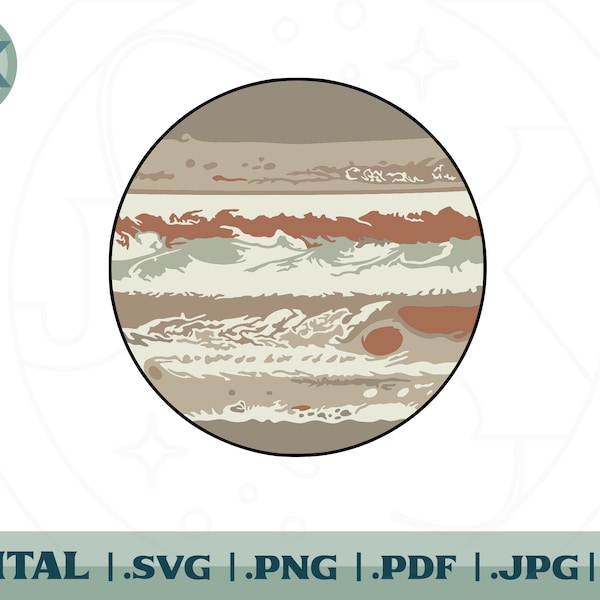 Jupiter Svg - Etsy