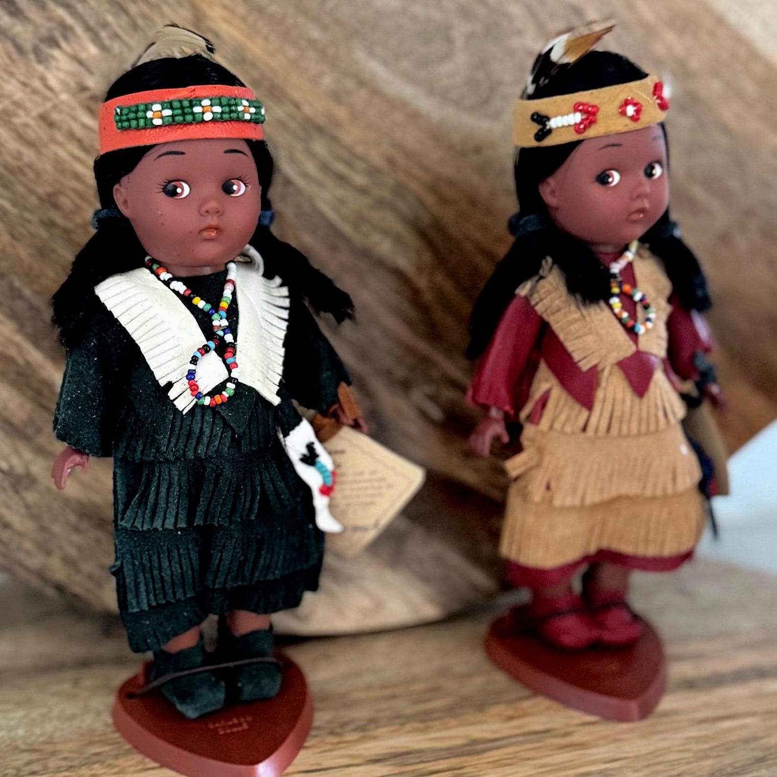 Authentic Vintage American Indian Dolls by Carlson Dolls Collectible ...