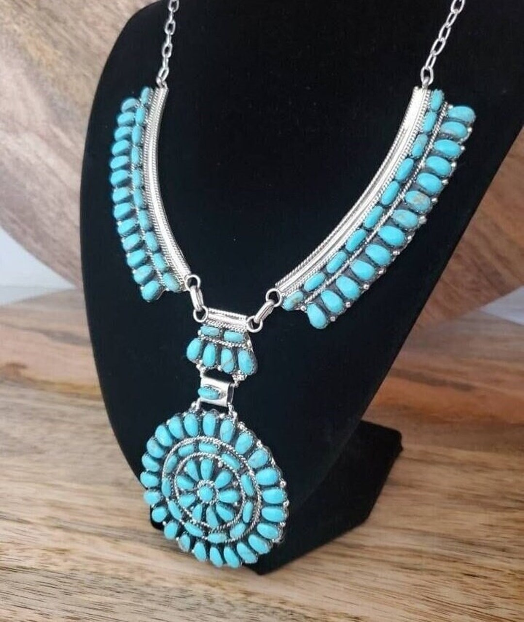 Turquoise Statement Necklace for Women Turquoise Jewelry Necklace for ...