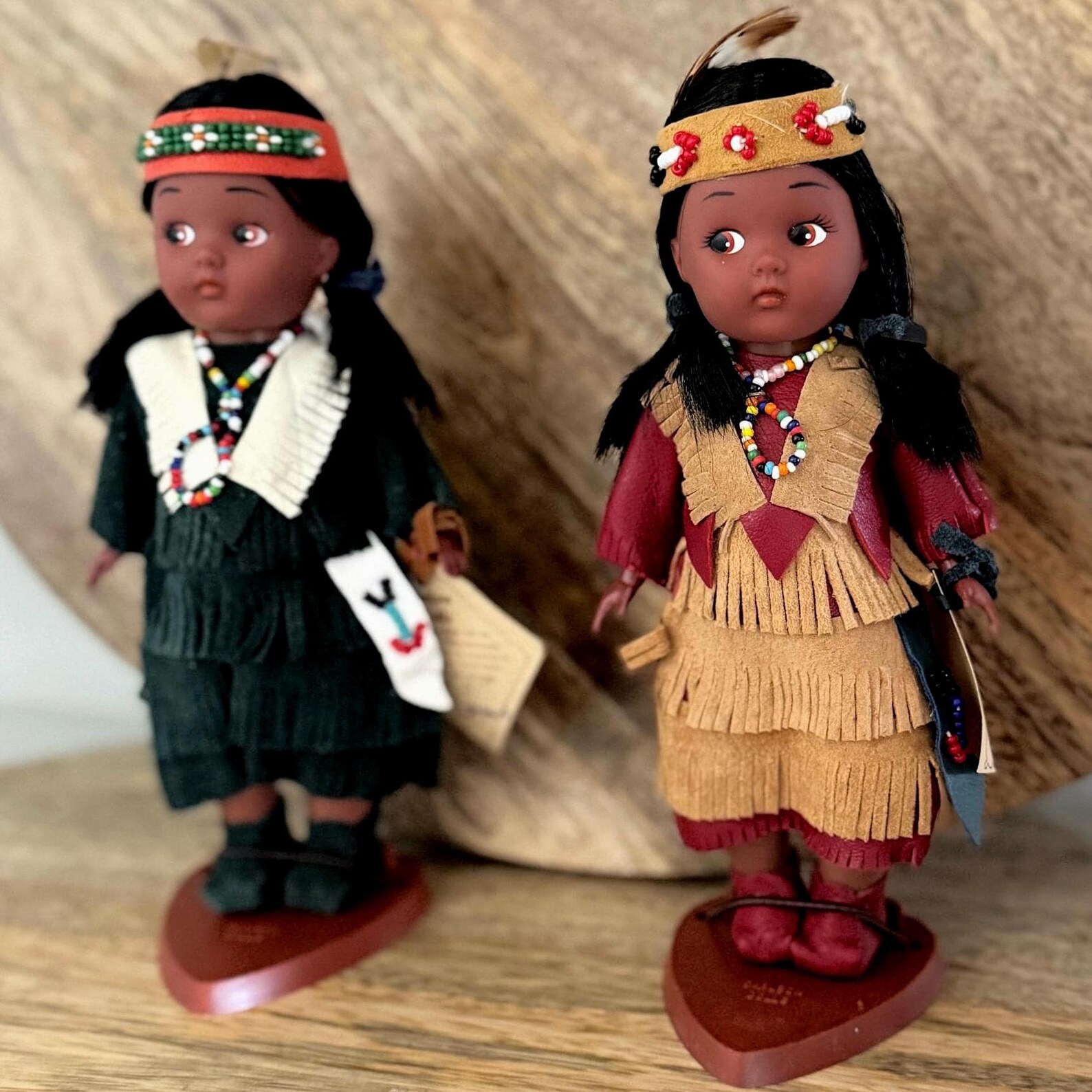 Authentic Vintage American Indian Dolls by Carlson Dolls Collectible ...