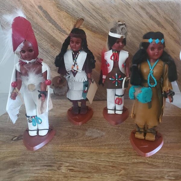 American Indian Doll - Etsy