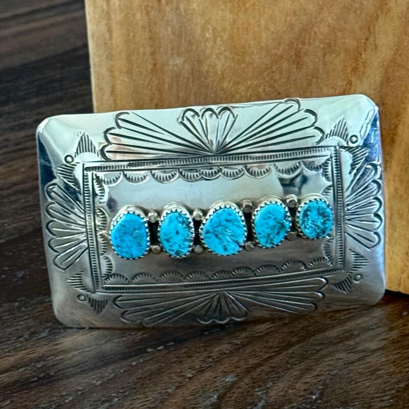 Turquoise Belt Buckle - Etsy