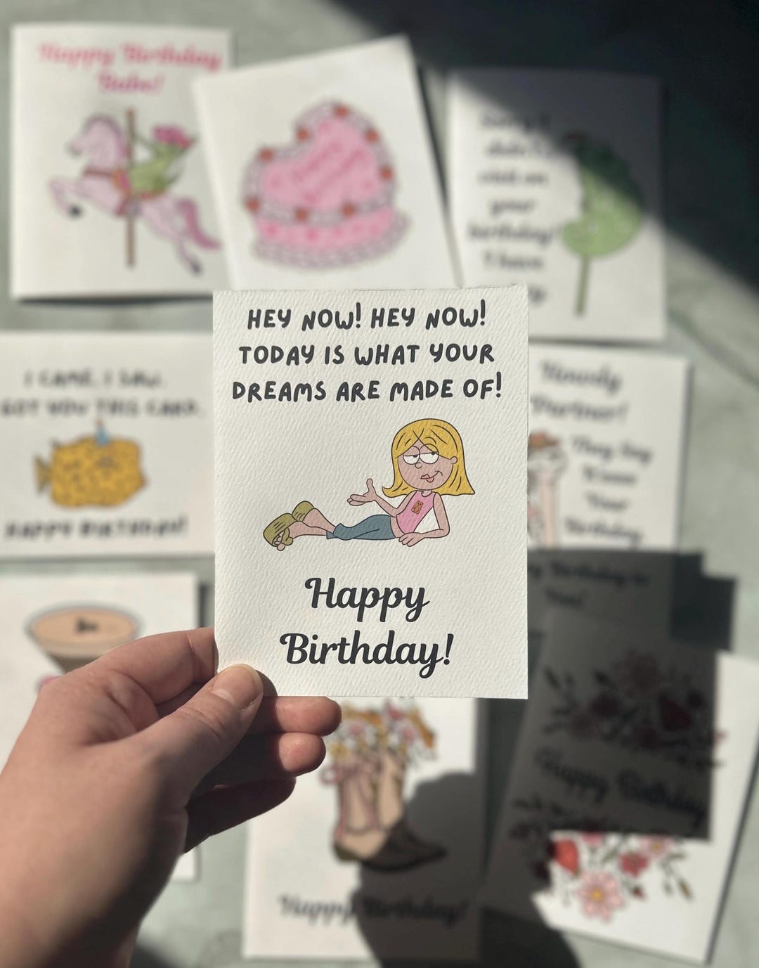 Lizzie Mcguire Cute Birthday Card With Envelope, Disney Cards, Lizzie ...