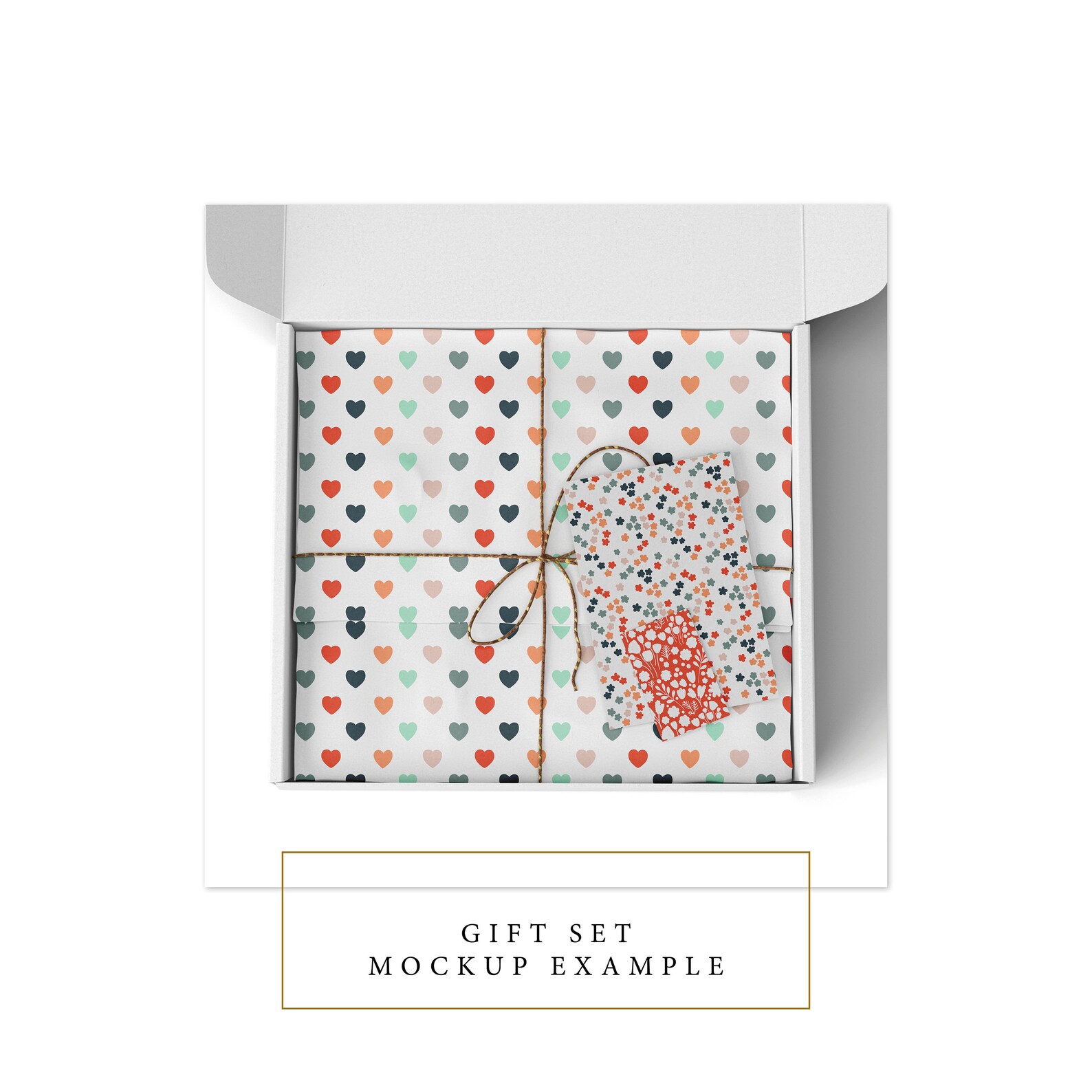 Coffee & Confetti Orange and Navy Blue Seamless Pattern Digital Paper ...