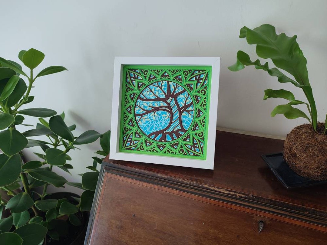 Tree of Life Mandala Frame - Etsy