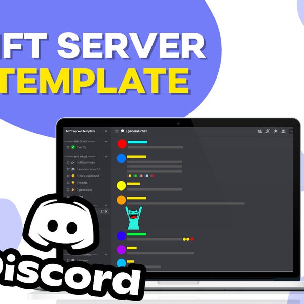 Discord Server Template - Shop Online - Etsy