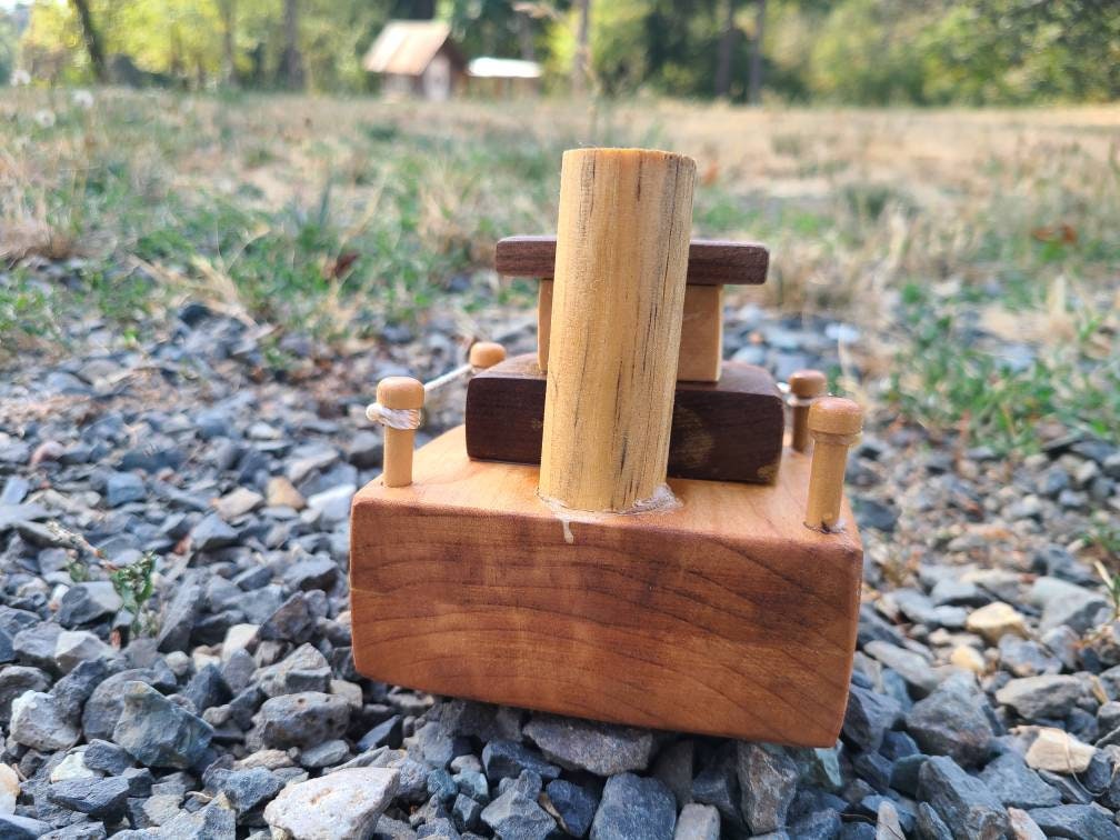 Wooden Tug Boat - Etsy