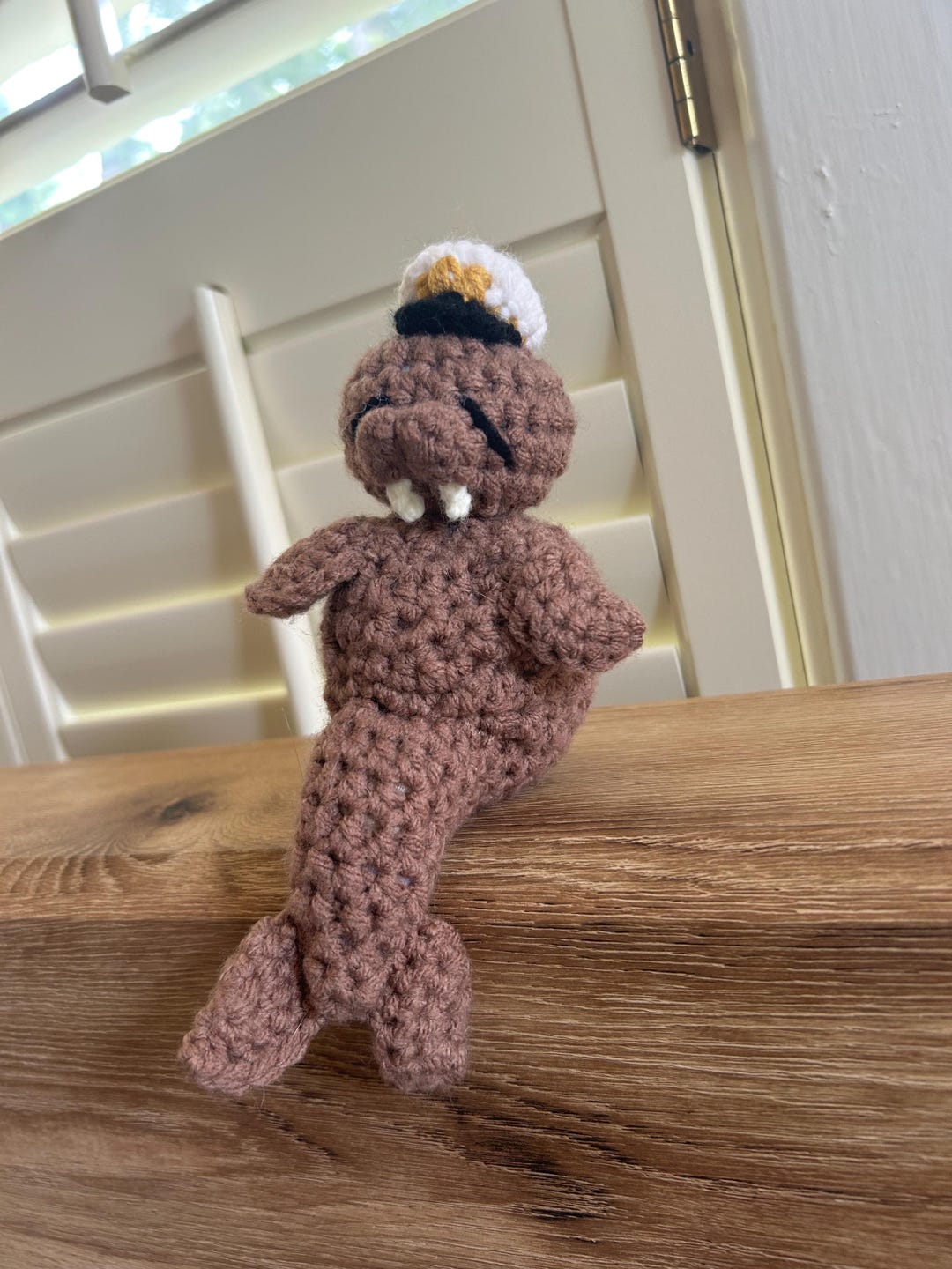 Captain Walrus Plushie - Etsy