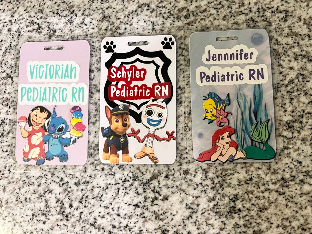 Custom ID Badge or Nametag - Etsy