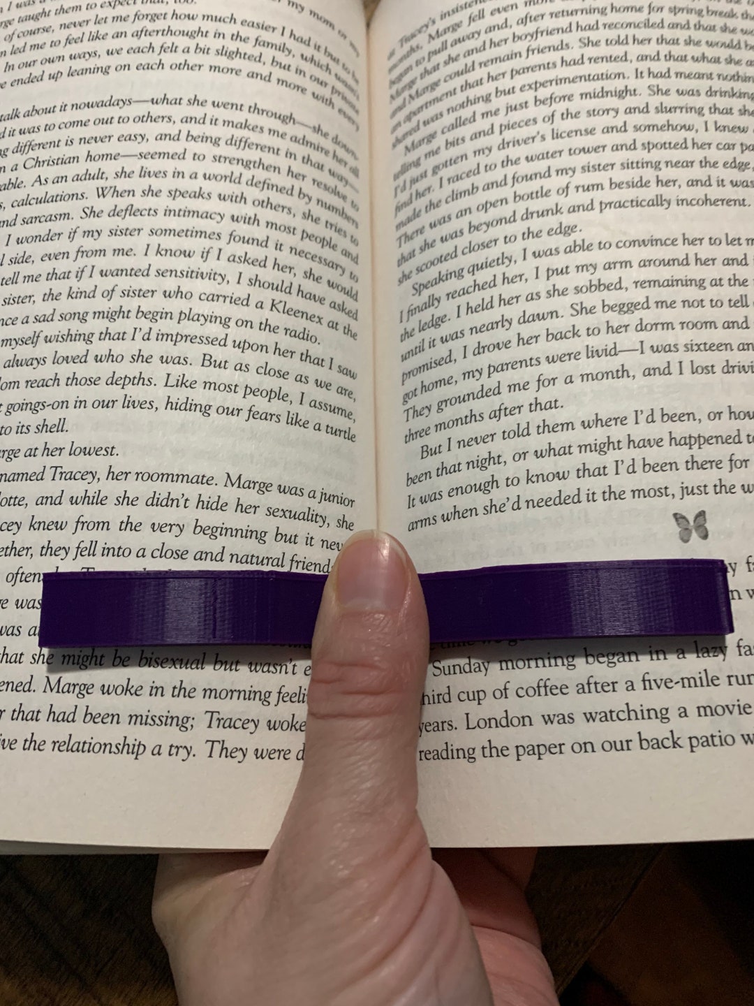 3D Printed One Handed Book Page Holder - Etsy