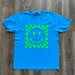 Checkered Smiley T-shirt - Etsy