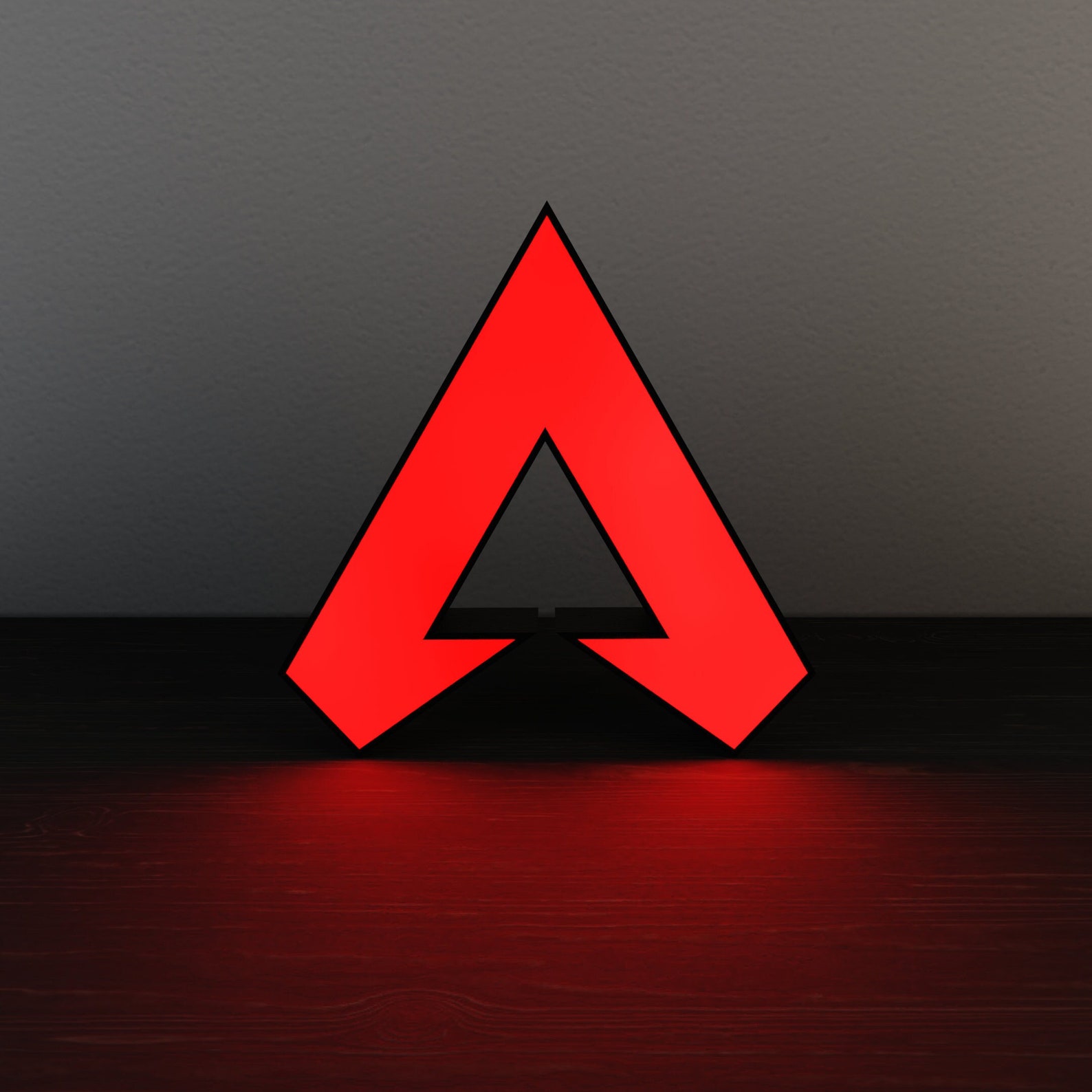Apex Legends Logo Night Lamp - Made by 3D Printer, Rgb(changeable Color ...