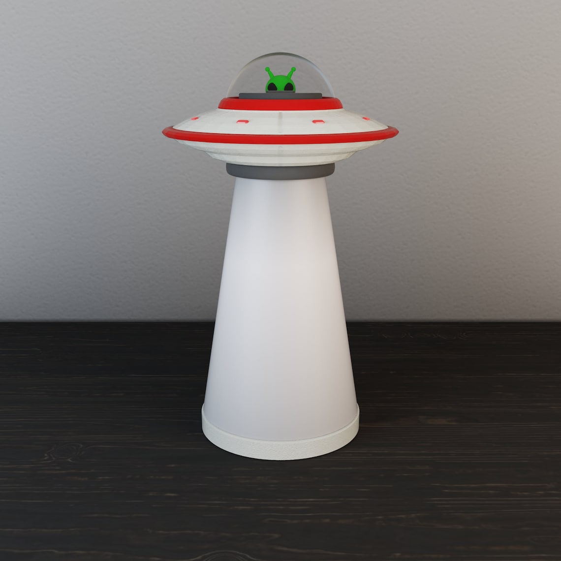 UFO LED Lamp Night Lamp Made by 3D Printer Rgbchangeable - Etsy