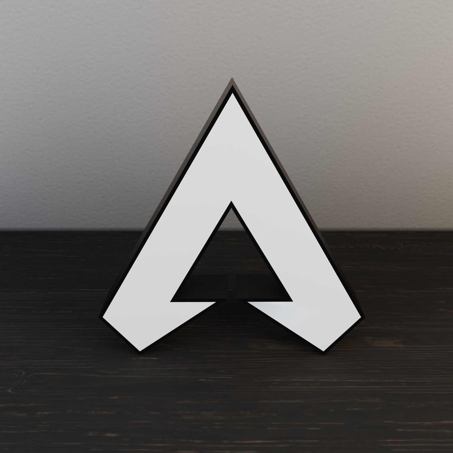 Apex Legends Logo Night Lamp - Made by 3D Printer, Rgb(changeable Color ...