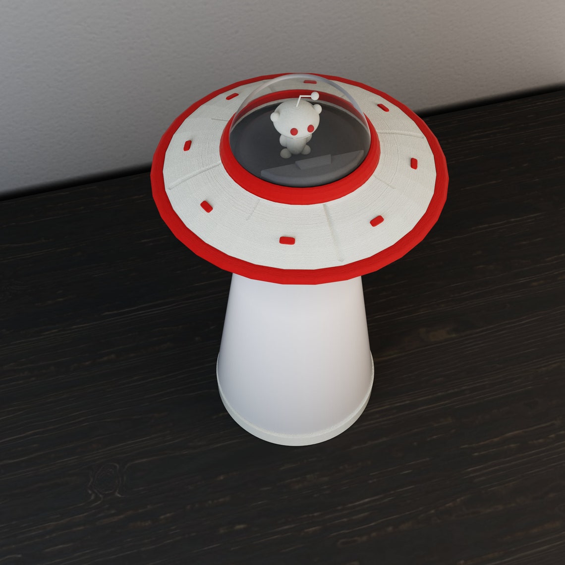 UFO LED Lamp Night Lamp Made by 3D Printer Rgbchangeable - Etsy
