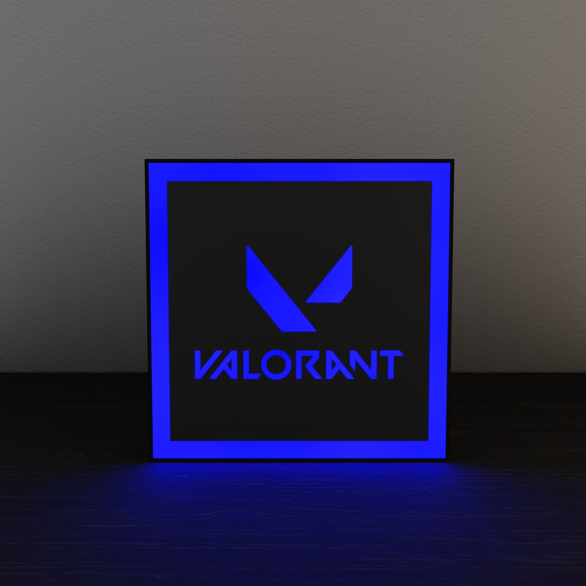 Valorant LED Lamp Night Lamp Made by 3D Printer - Etsy