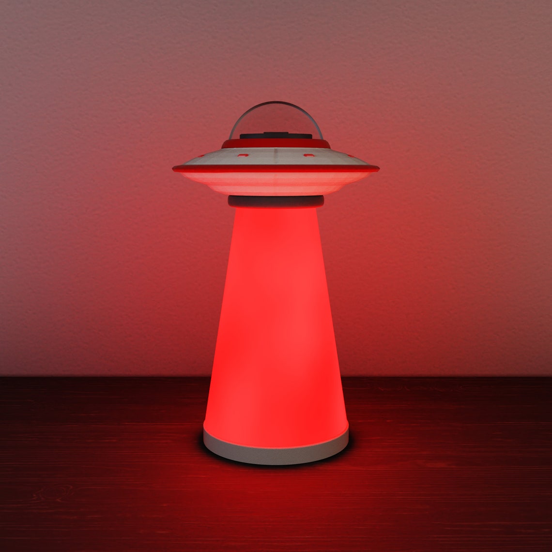 UFO LED Lamp Night Lamp Made by 3D Printer Rgbchangeable - Etsy