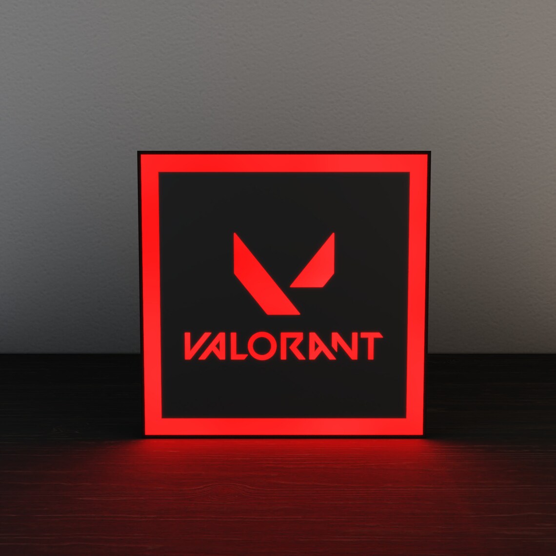 Valorant LED Lamp Night Lamp Made by 3D Printer - Etsy