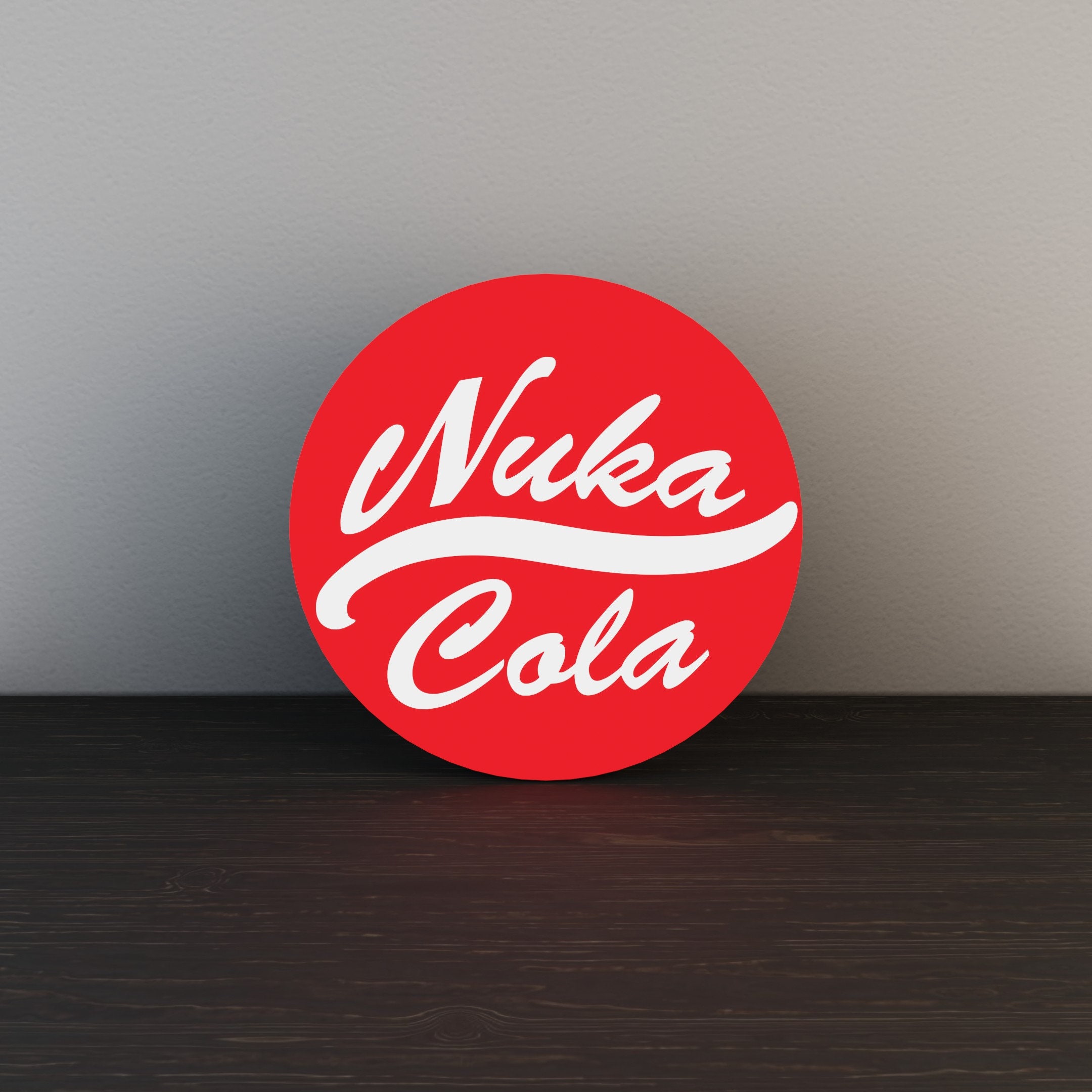 Fallout Nuka Cola LED Lamp - Night Lamp, Made by 3D Printer, Table Top ...