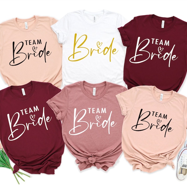 Team Bride Shirts - Etsy