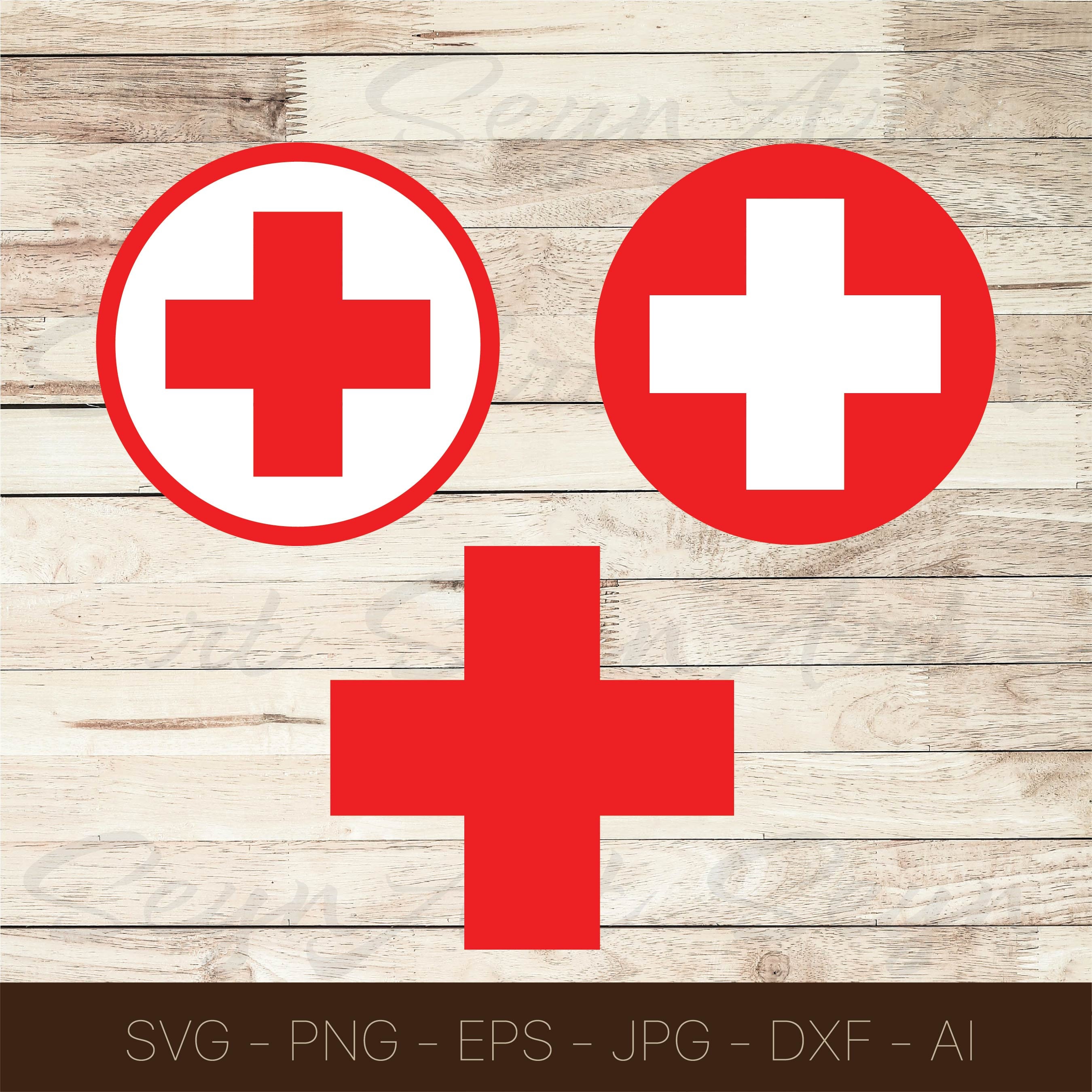 Red Cross Bundle Svg Medical Sign Nurse Svg Doctor Svg - Etsy