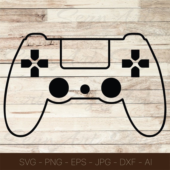 Console Controller Svg Clipartpaper Cut Svg Ai Dxf Eps - Etsy Australia